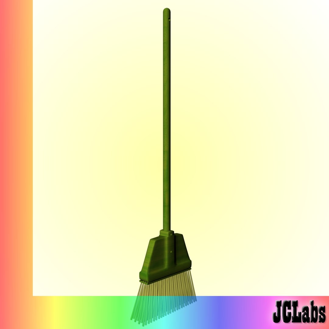 3d Model Broom
