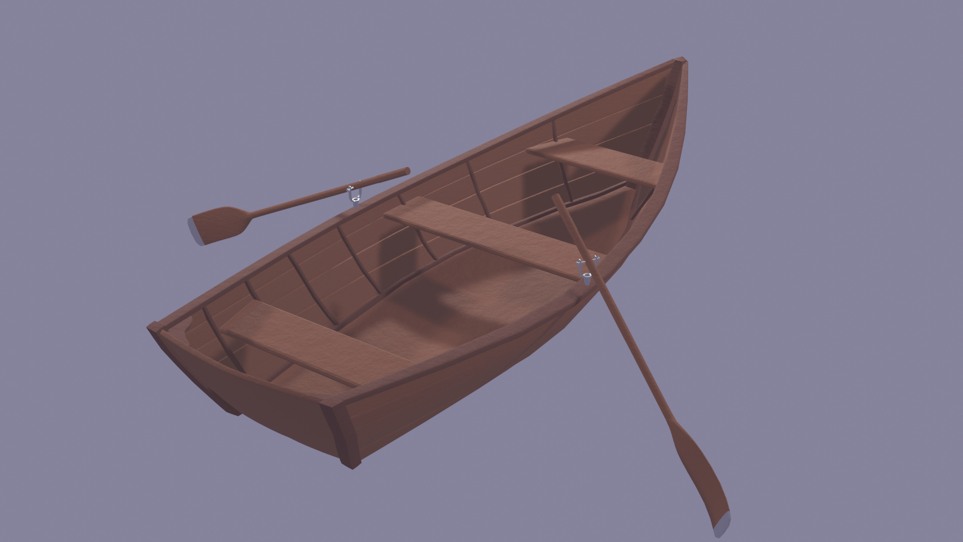 kostenlos Ruderboot 3D-Modell - TurboSquid 1903447