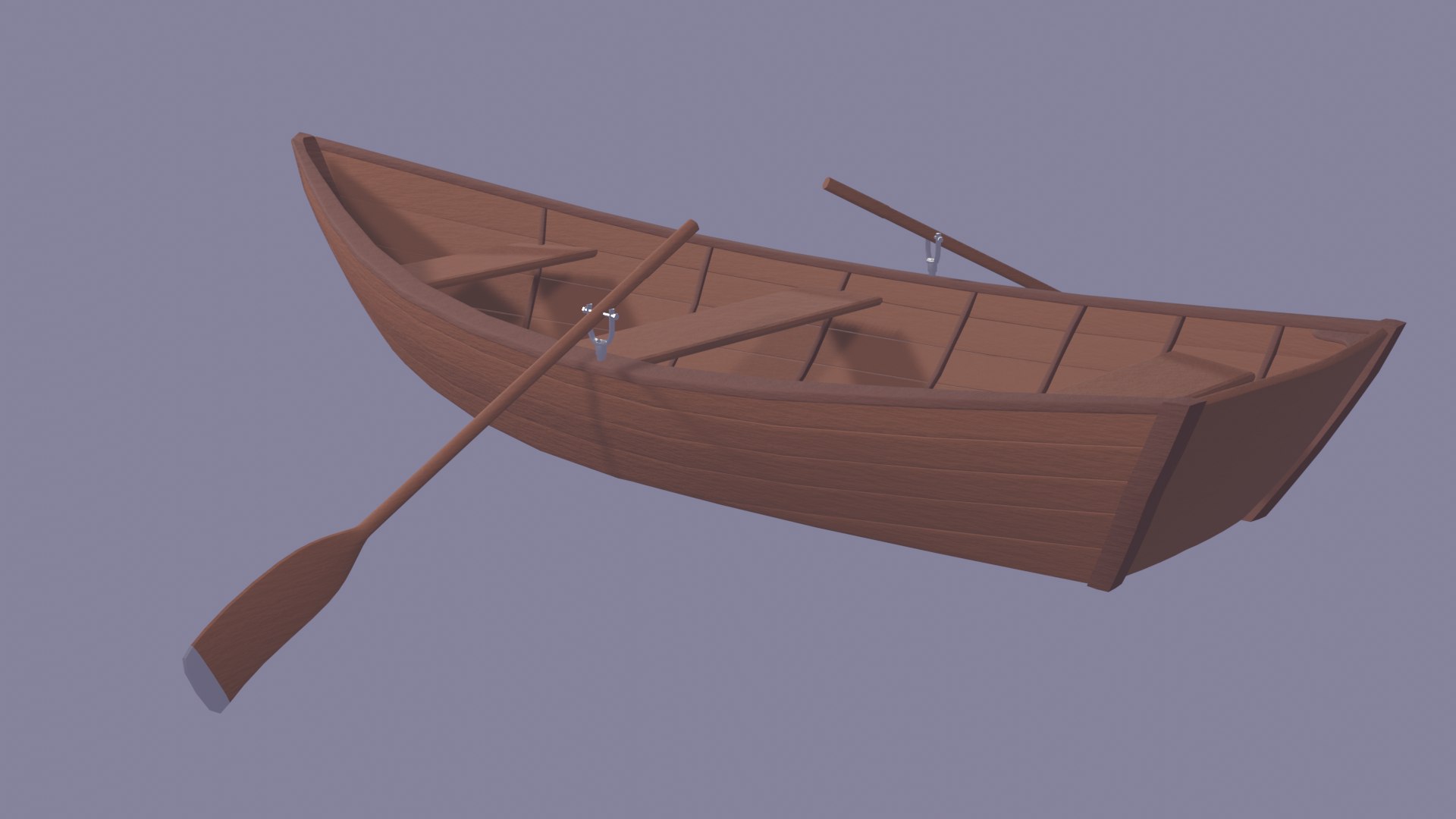 Rowboat Model - TurboSquid 1903447