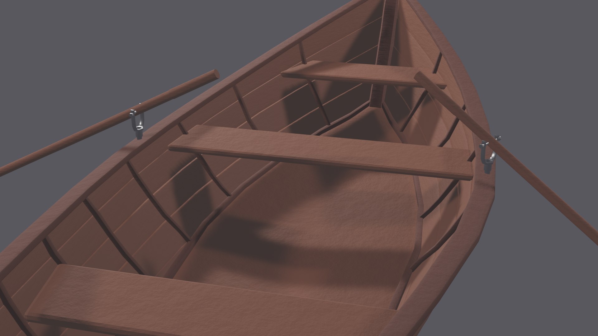 Rowboat Model - TurboSquid 1903447