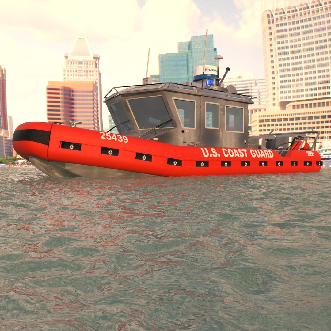 Spc-le Guard Patrol Boat Water 3D - TurboSquid 1228361