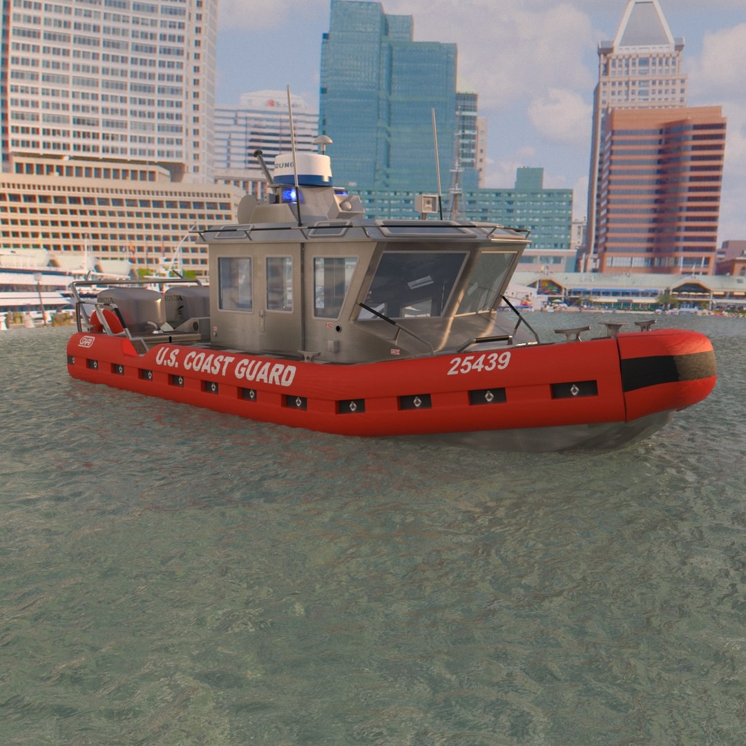 Spc-le Guard Patrol Boat Water 3D - TurboSquid 1228361