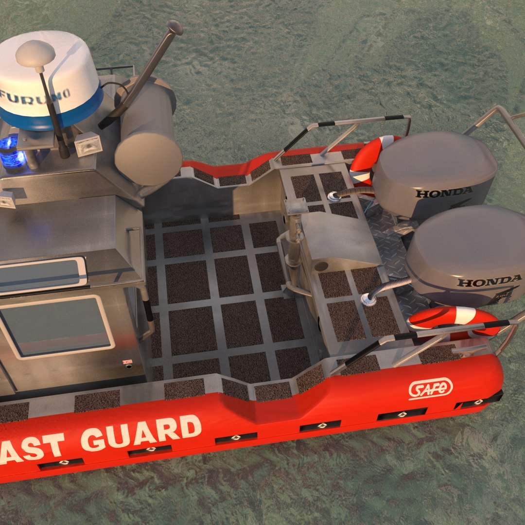Spc-le Guard Patrol Boat Water 3D - TurboSquid 1228361
