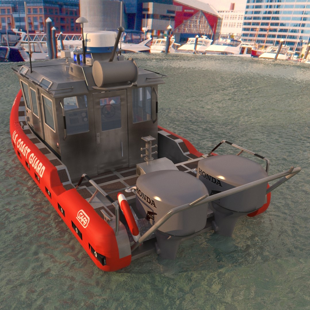 Spc-le Guard Patrol Boat Water 3D - TurboSquid 1228361