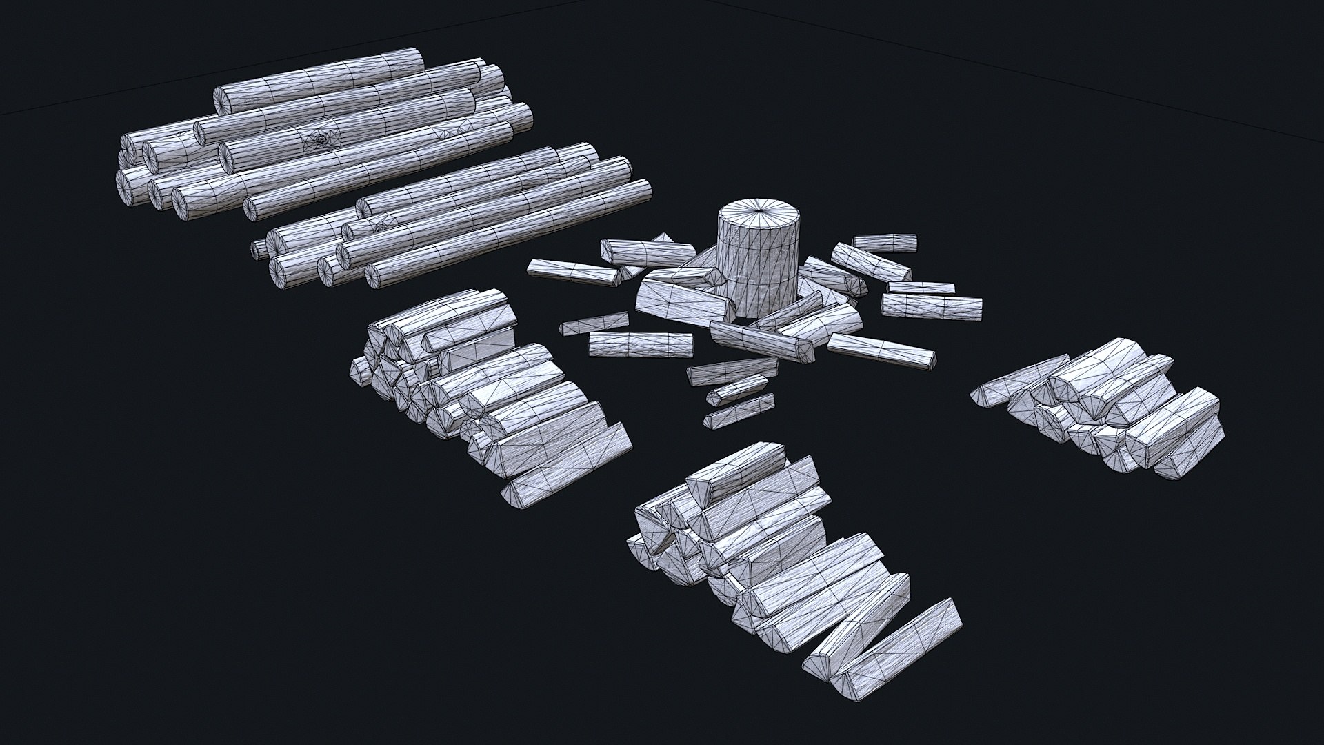 3D Medieval Farm Props Collections Model - TurboSquid 2383732