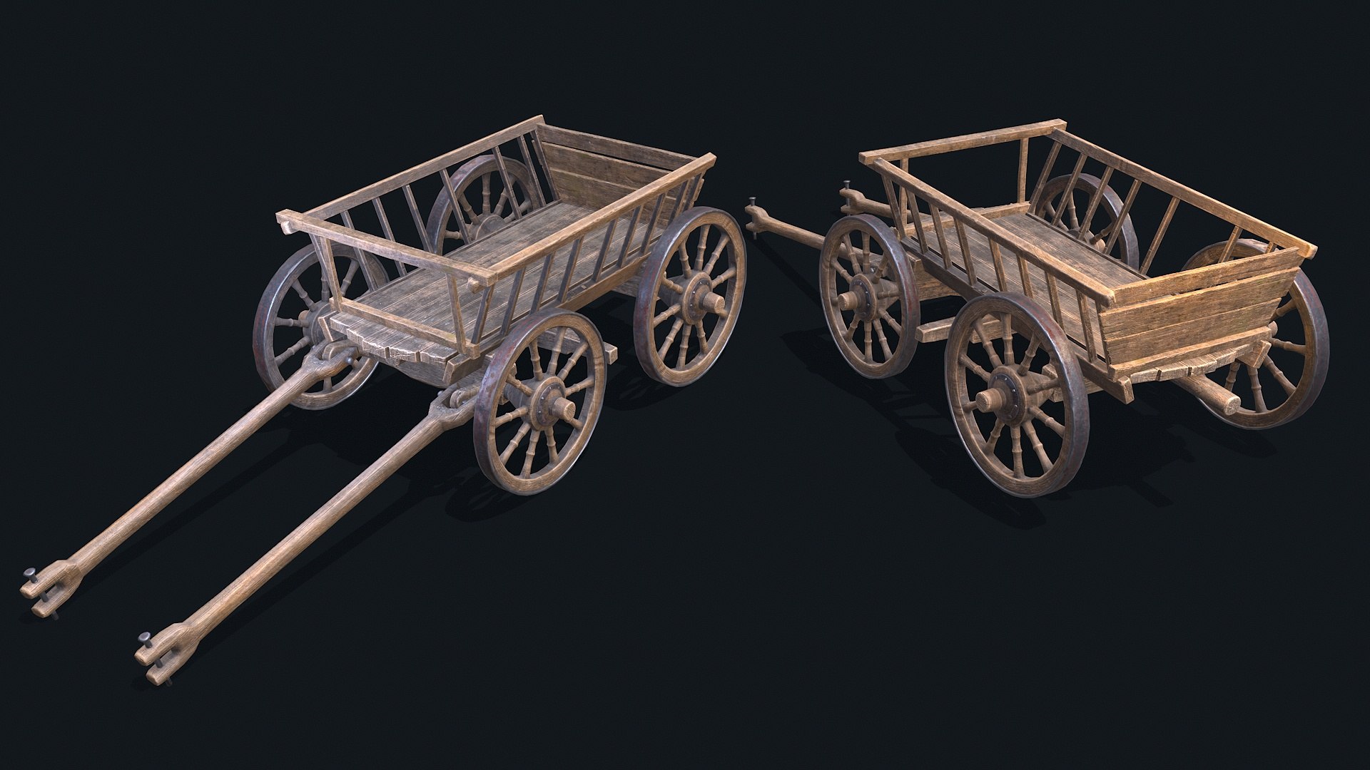 3D Medieval Farm Props Collections Model - TurboSquid 2383732