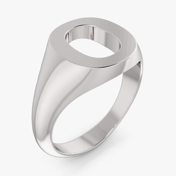 Signet Ring 3D Models for Download | TurboSquid