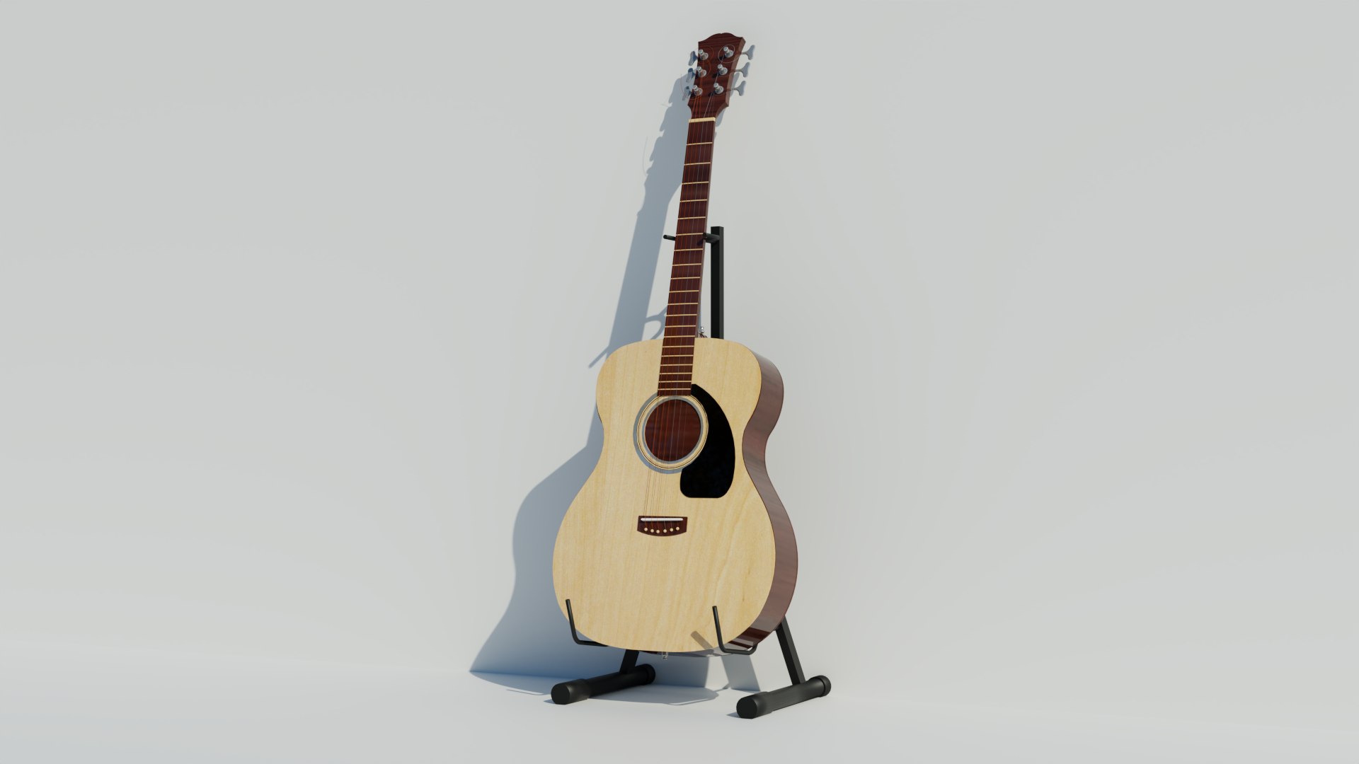 3D Guitar Model - TurboSquid 2278486