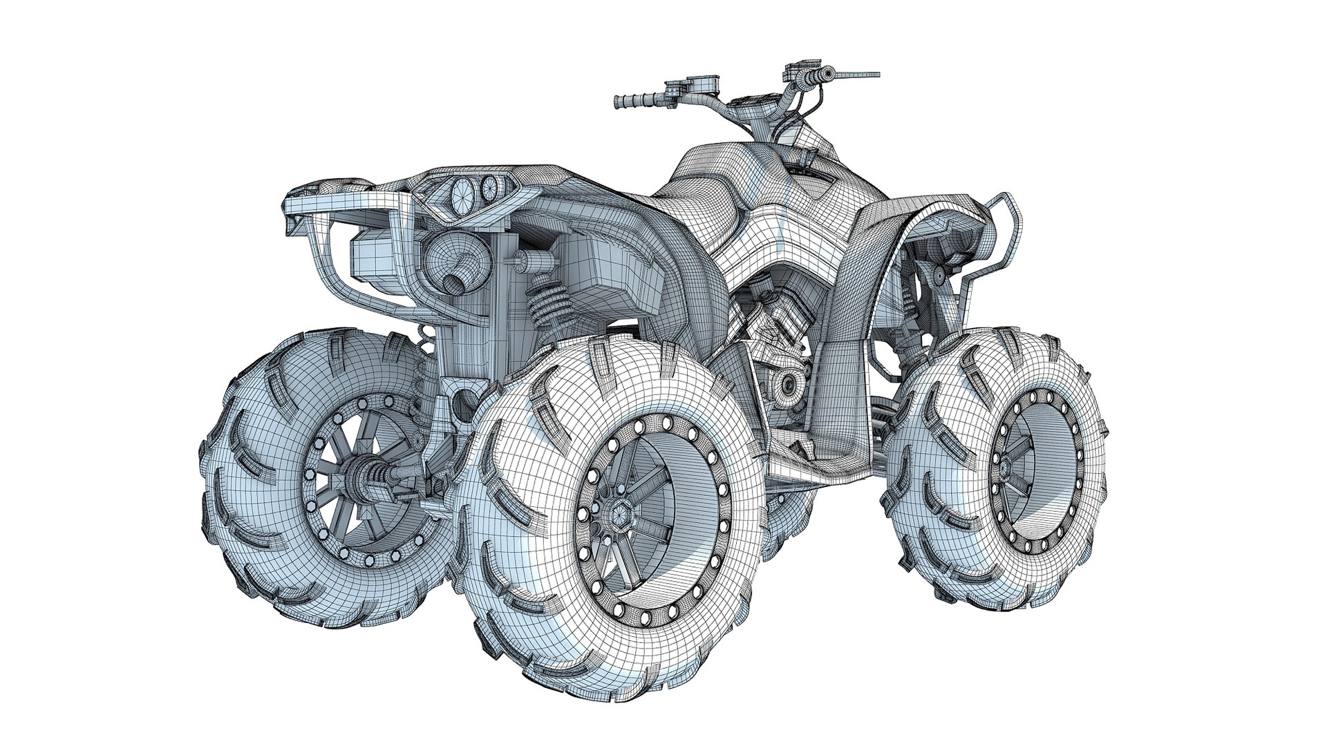 Generic ATV Vehicle 3D model - TurboSquid 1776526