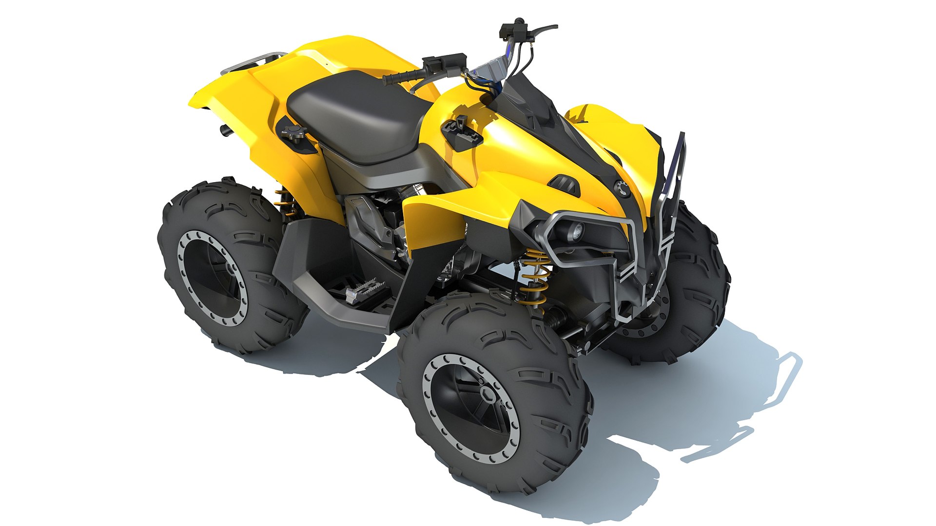 Generic ATV Vehicle 3D model - TurboSquid 1776526