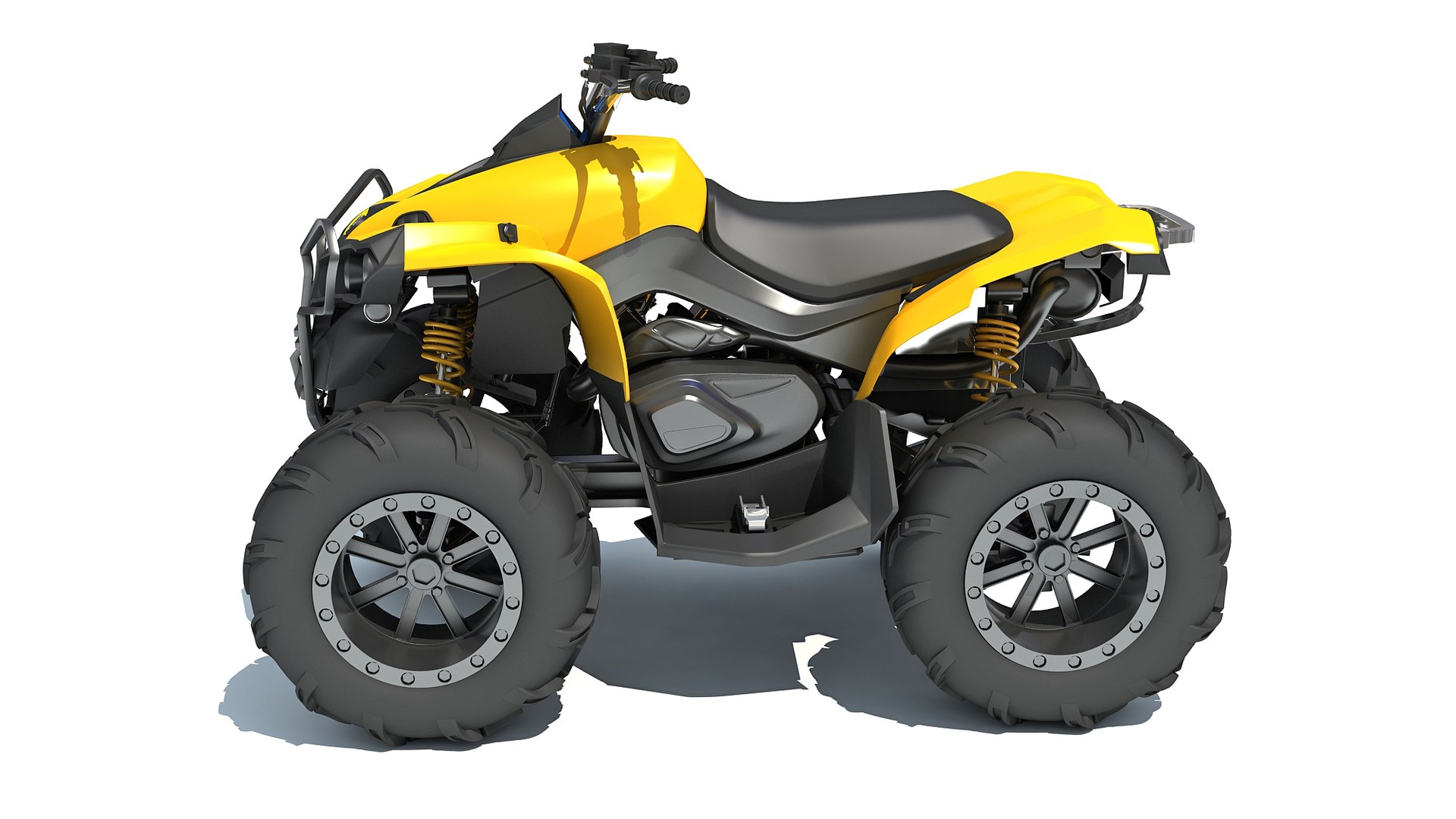 Generic ATV Vehicle 3D model - TurboSquid 1776526
