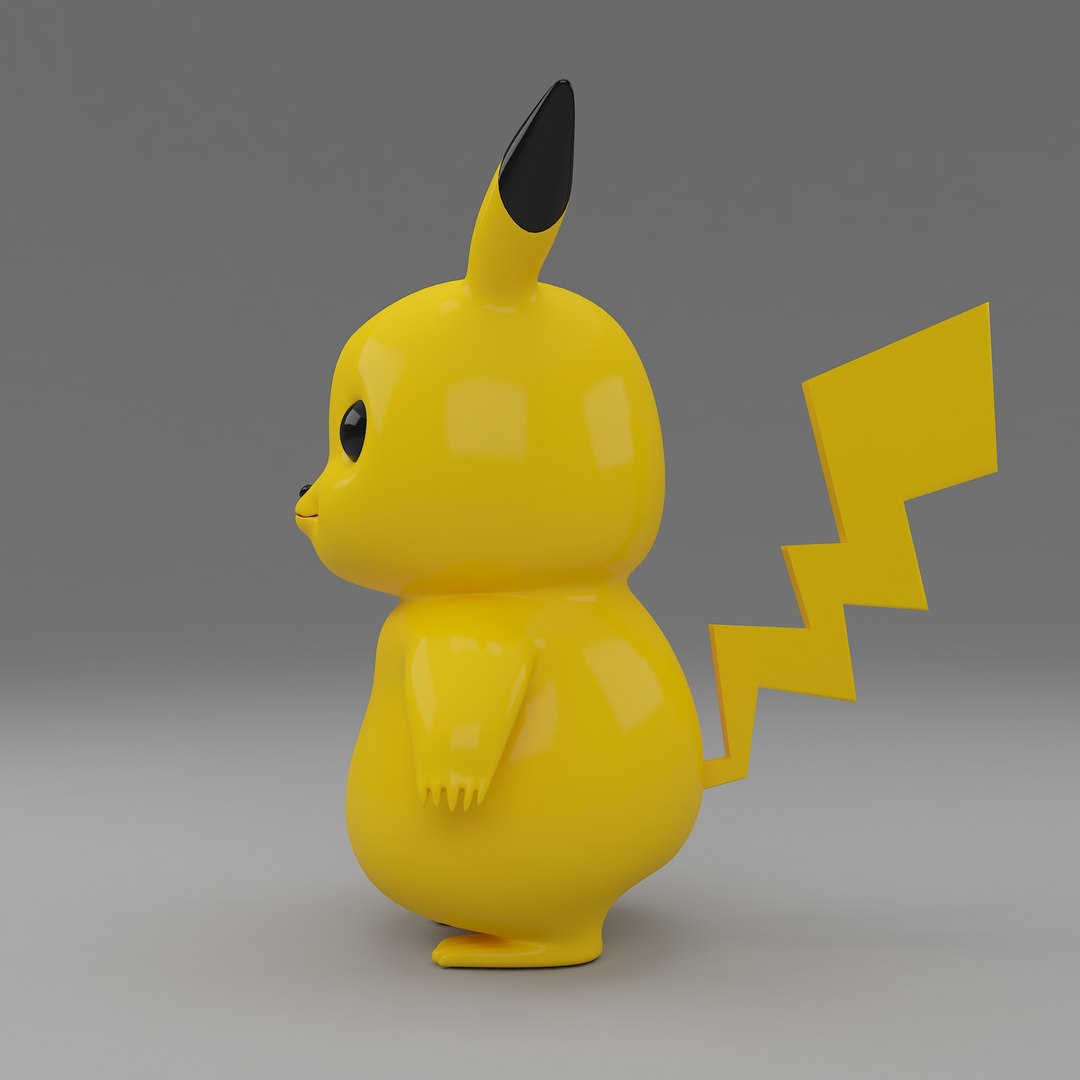3D Pikachu - TurboSquid 1686799