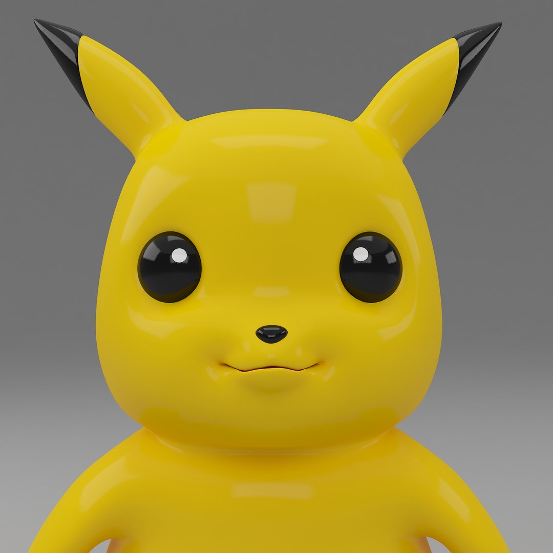 3D Pikachu - TurboSquid 1686799