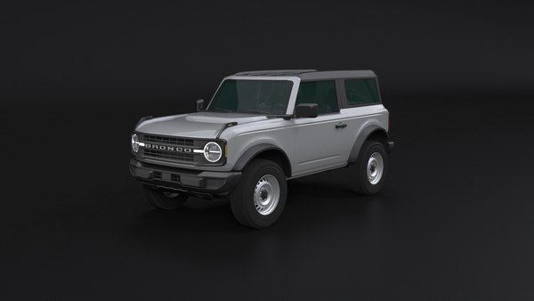 3D Ford Bronco Short 2021 Base - TurboSquid 1817593
