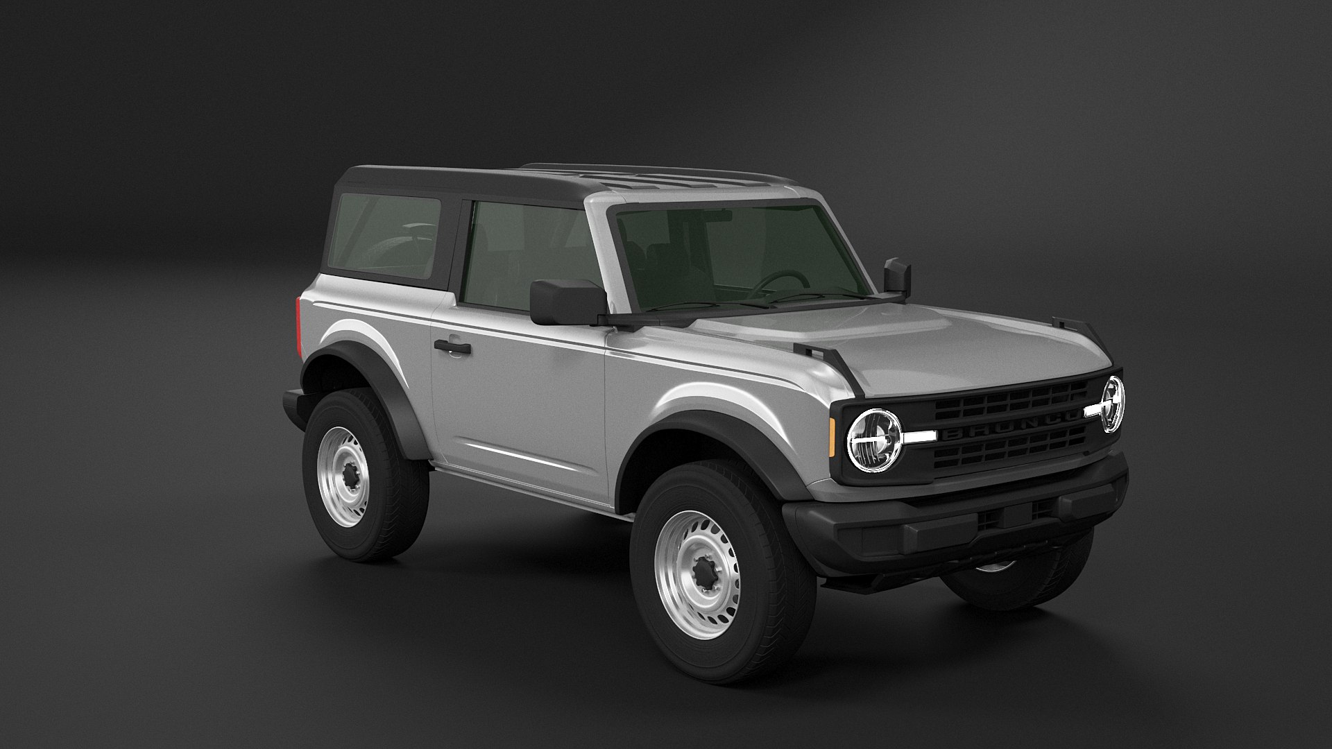 3D Ford Bronco Short 2021 Base - TurboSquid 1817593