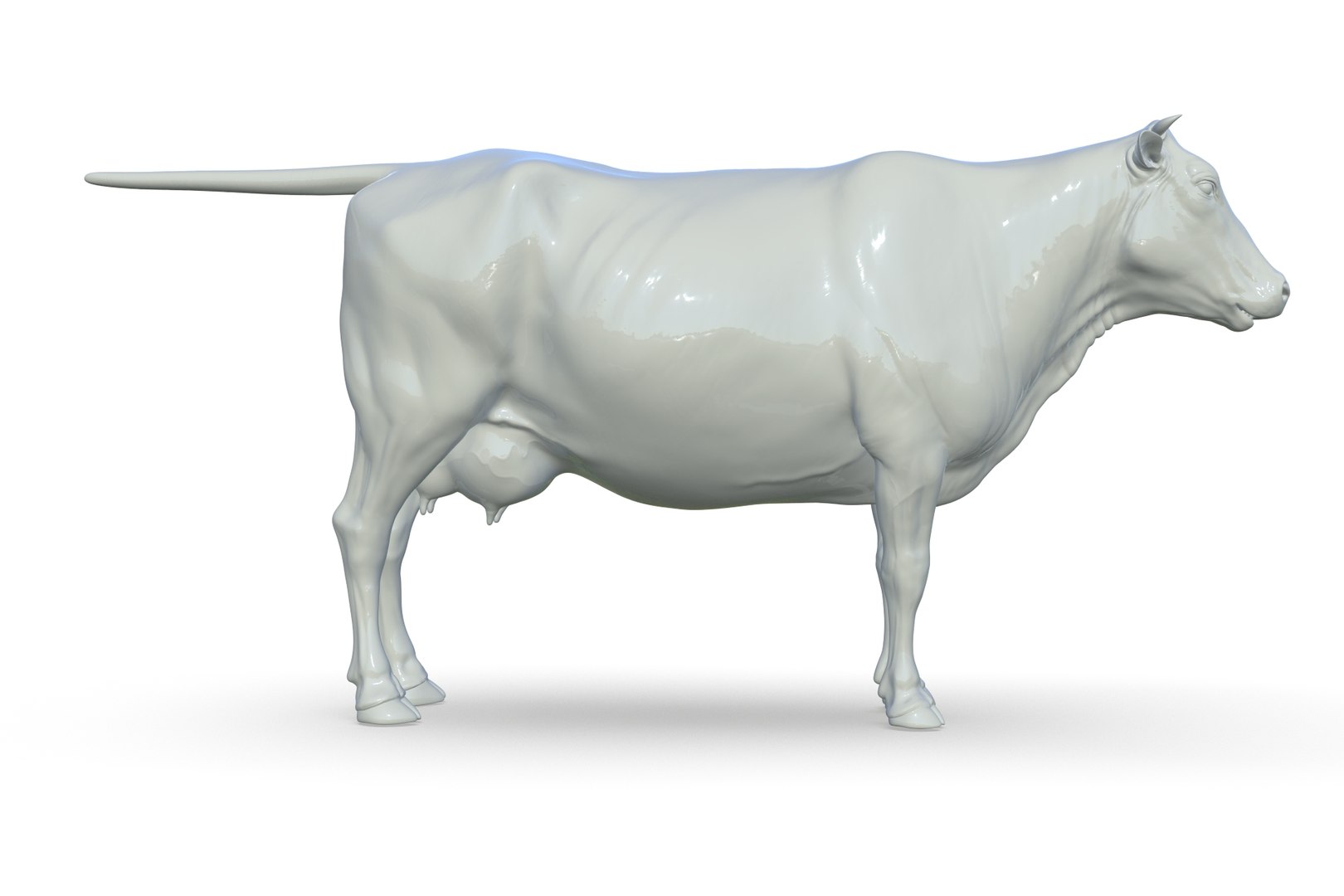 3D Cow Model - TurboSquid 2206710