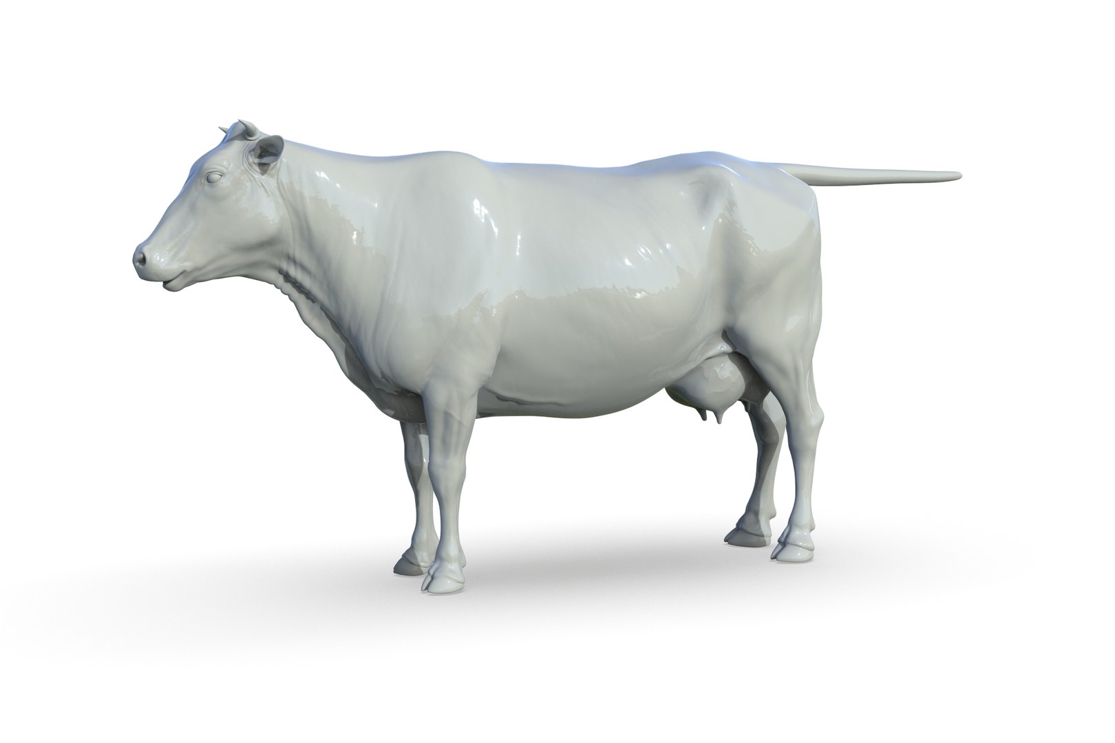 3D Cow Model - TurboSquid 2206710