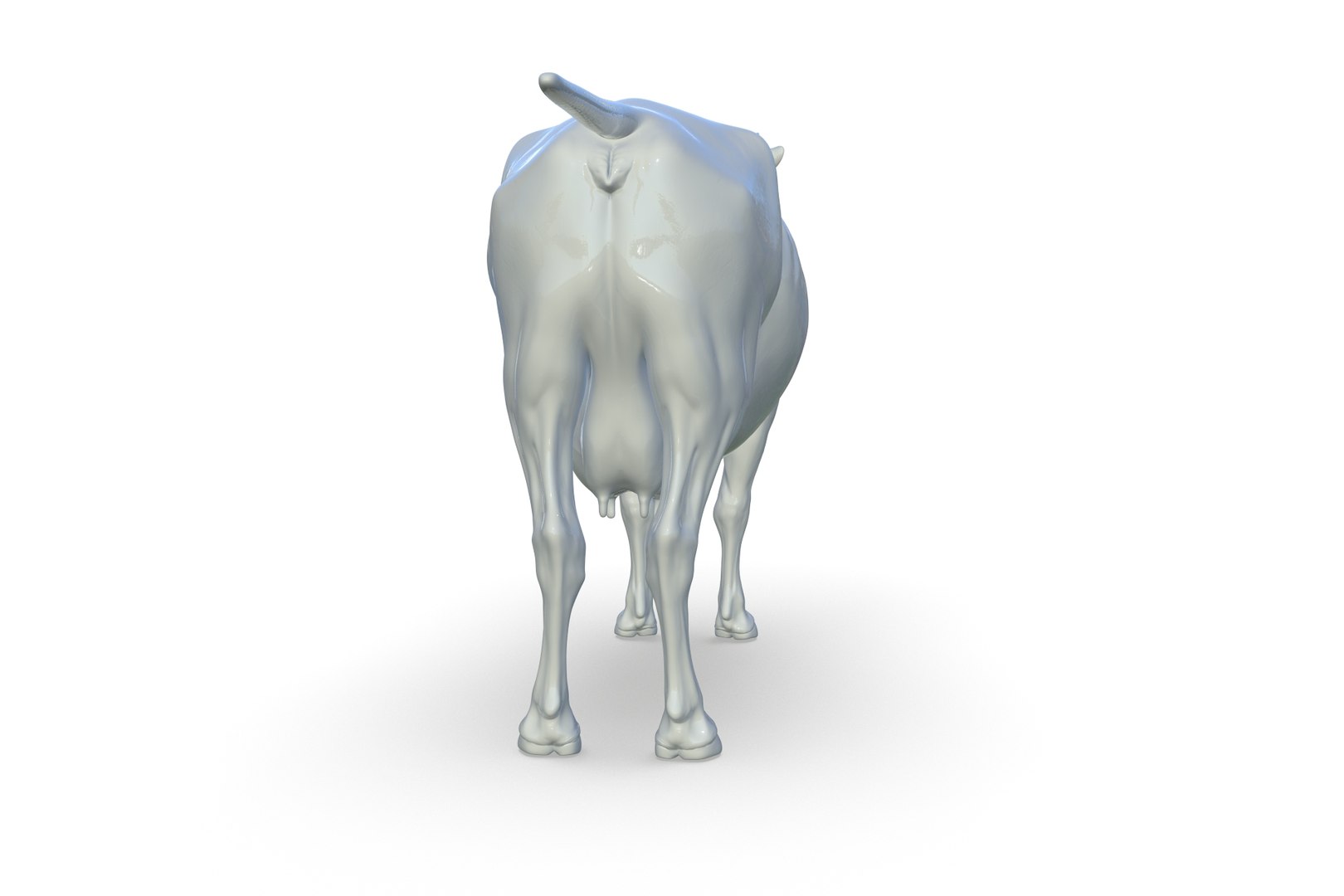 3D Cow Model - TurboSquid 2206710