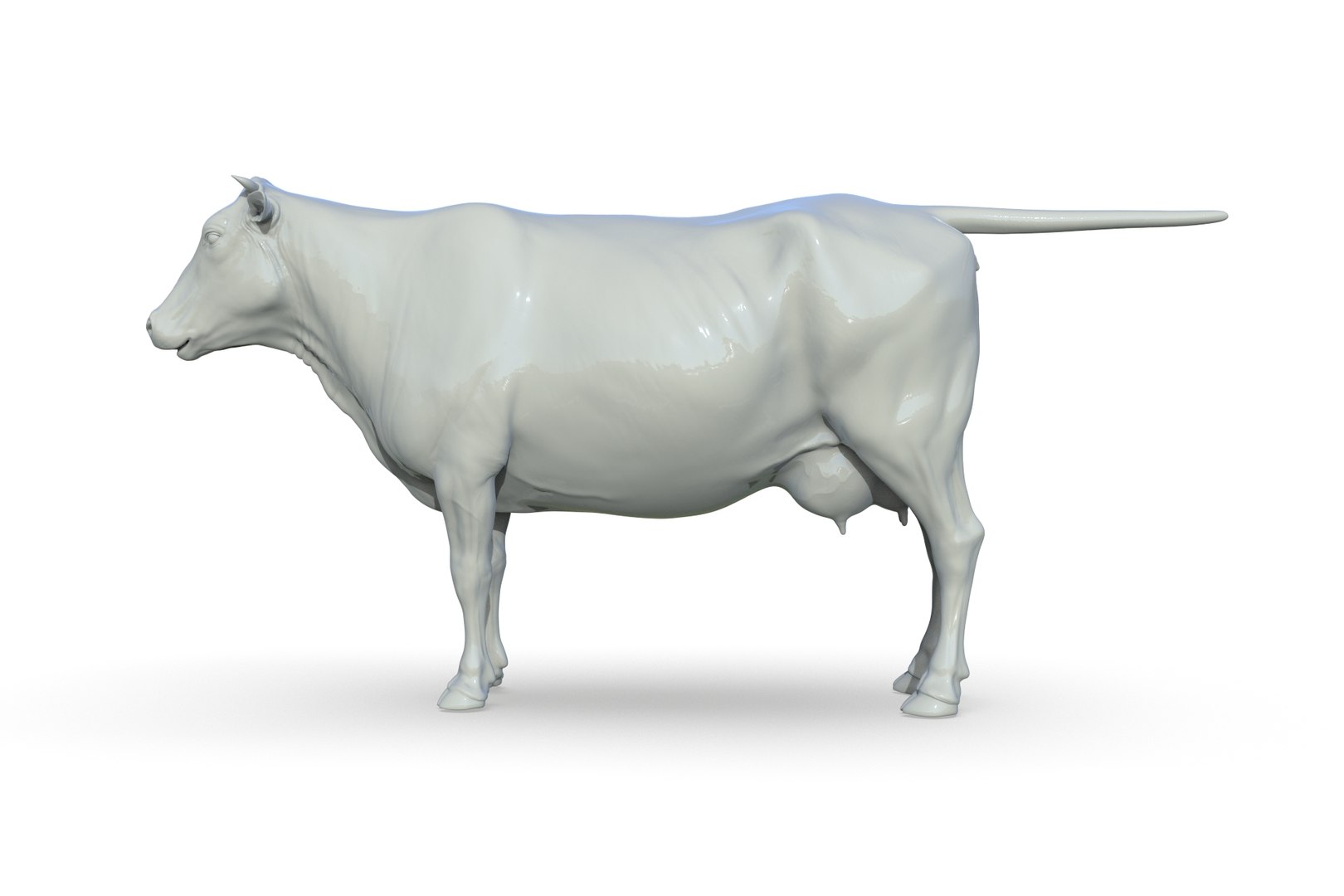 3D Cow Model - TurboSquid 2206710