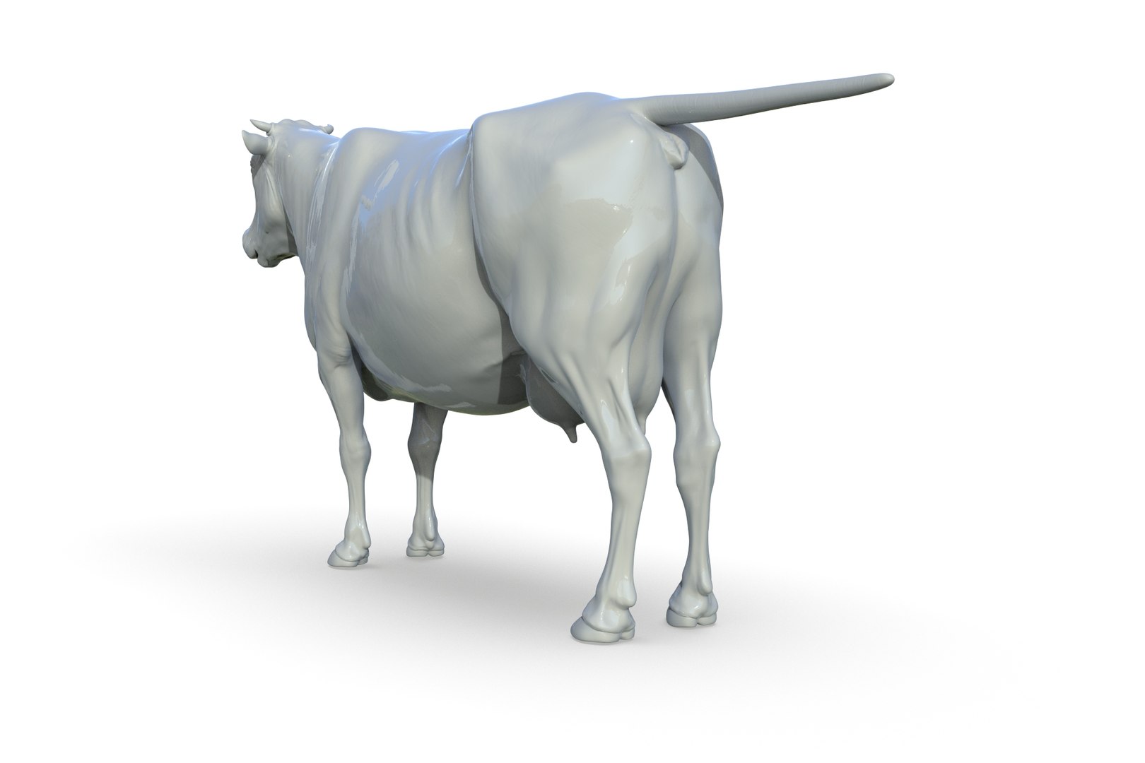 3D Cow Model - TurboSquid 2206710