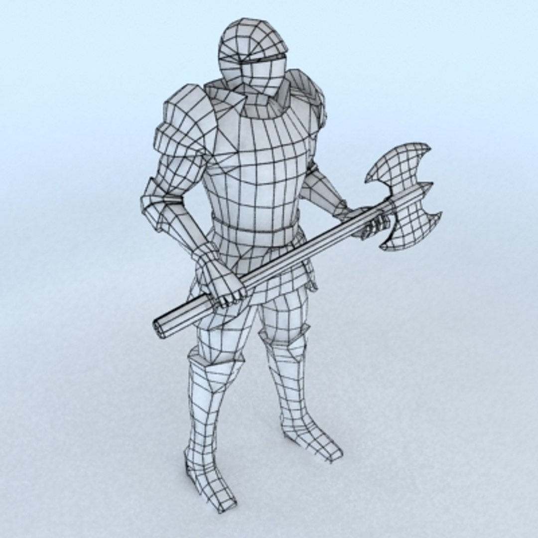 3dsmax Medieval Knight