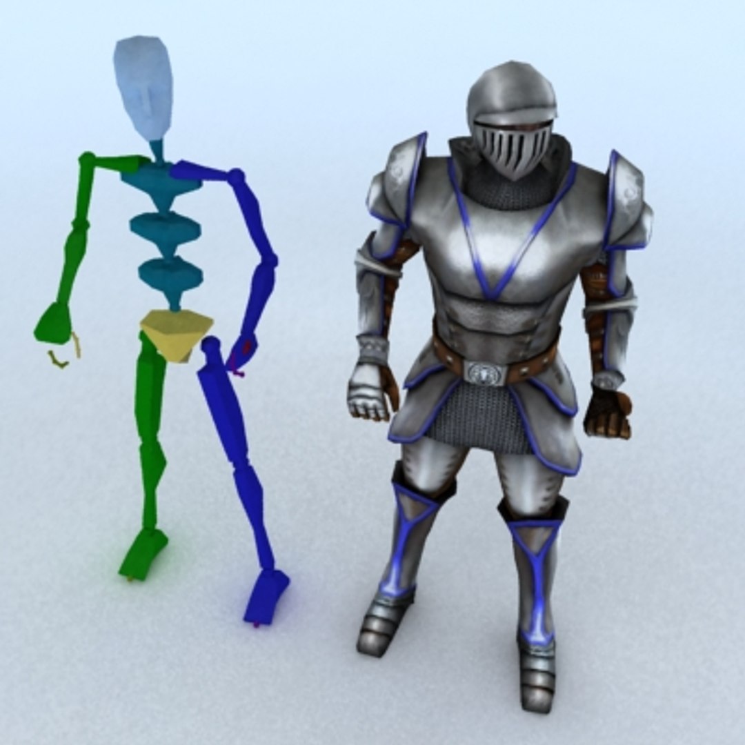 3dsmax Medieval Knight