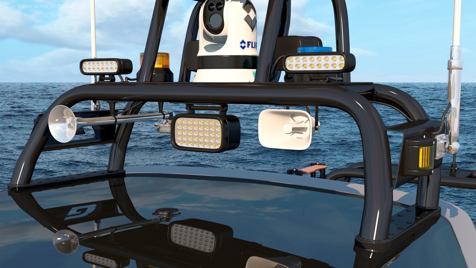 Military Twin-Engine Boat Waverider 1060 GRP 3D model - TurboSquid 1959646