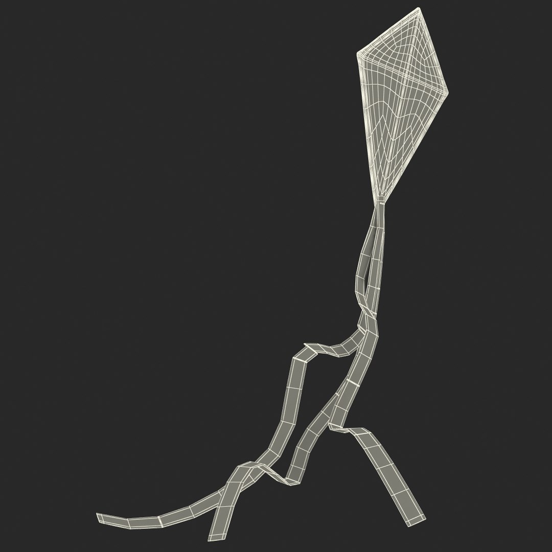 3d kite 2 model