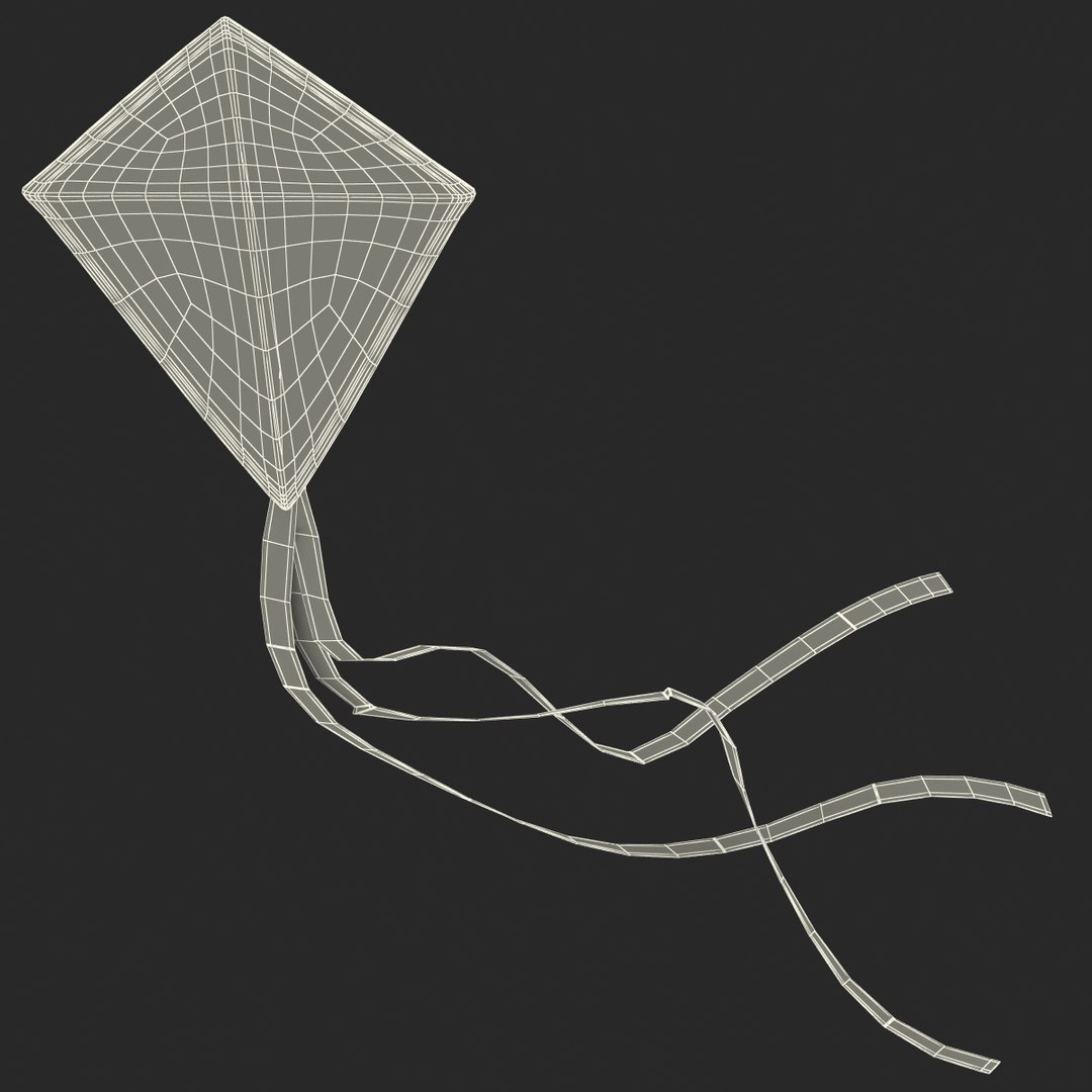 3d kite 2 model