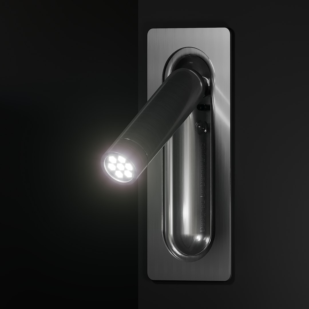 Sconce Ledtube 3D Model - TurboSquid 1553068