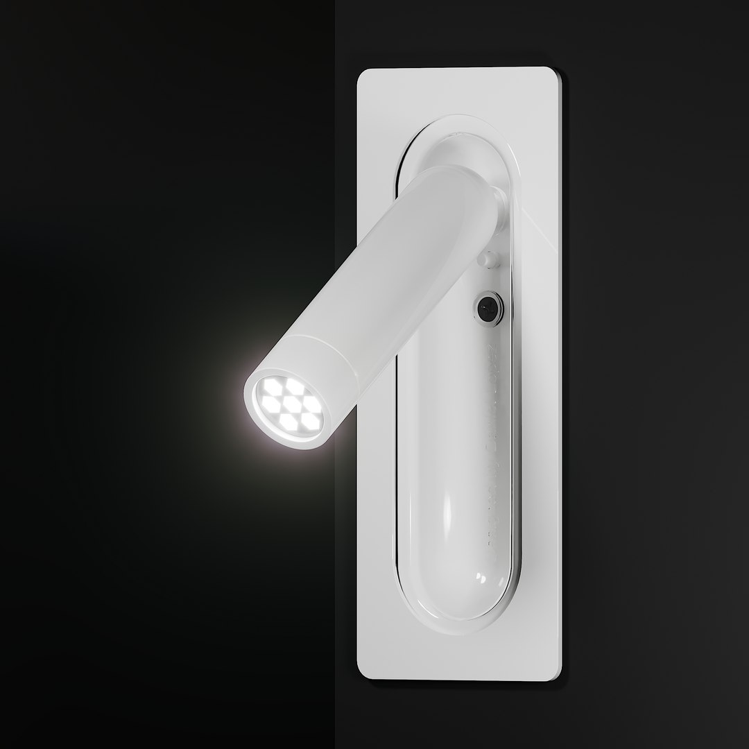 Sconce Ledtube 3D Model - TurboSquid 1553068