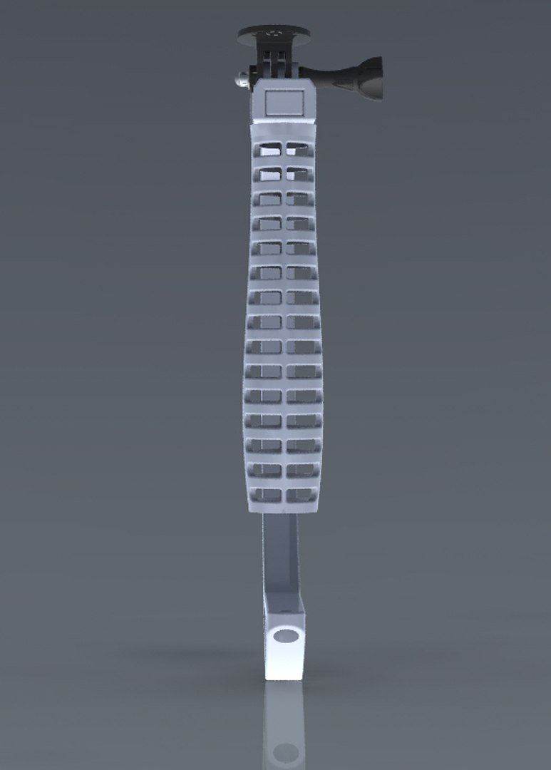 3d Model Of Gopro Balance Wand