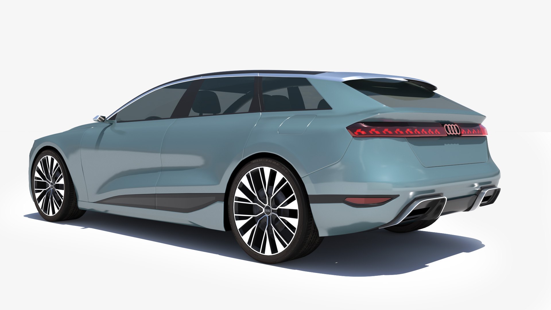 3D Model Audi A6 Avant E-tron 2024 - TurboSquid 2181080