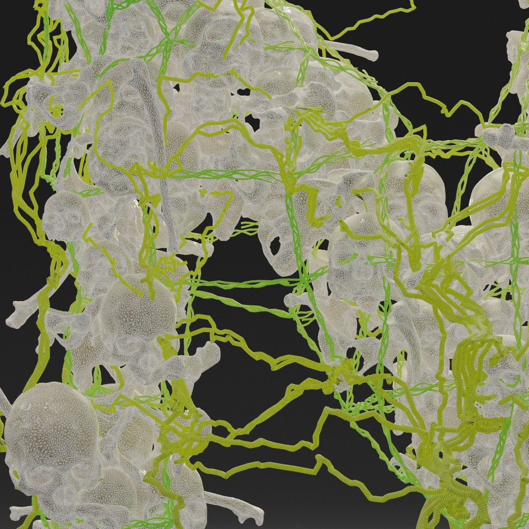 Letter n bones skeleton 3D - TurboSquid 1546208