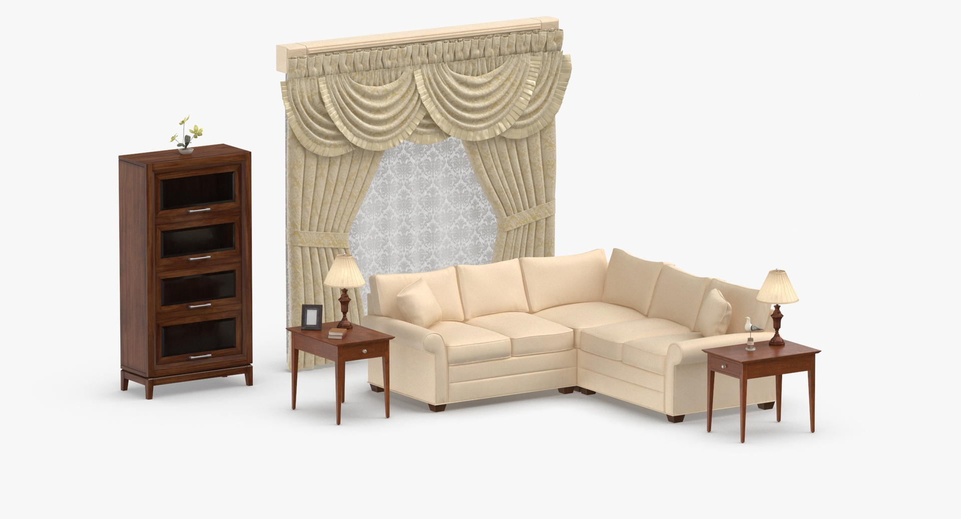 3D Classical Living Room Scenes - TurboSquid 1534792