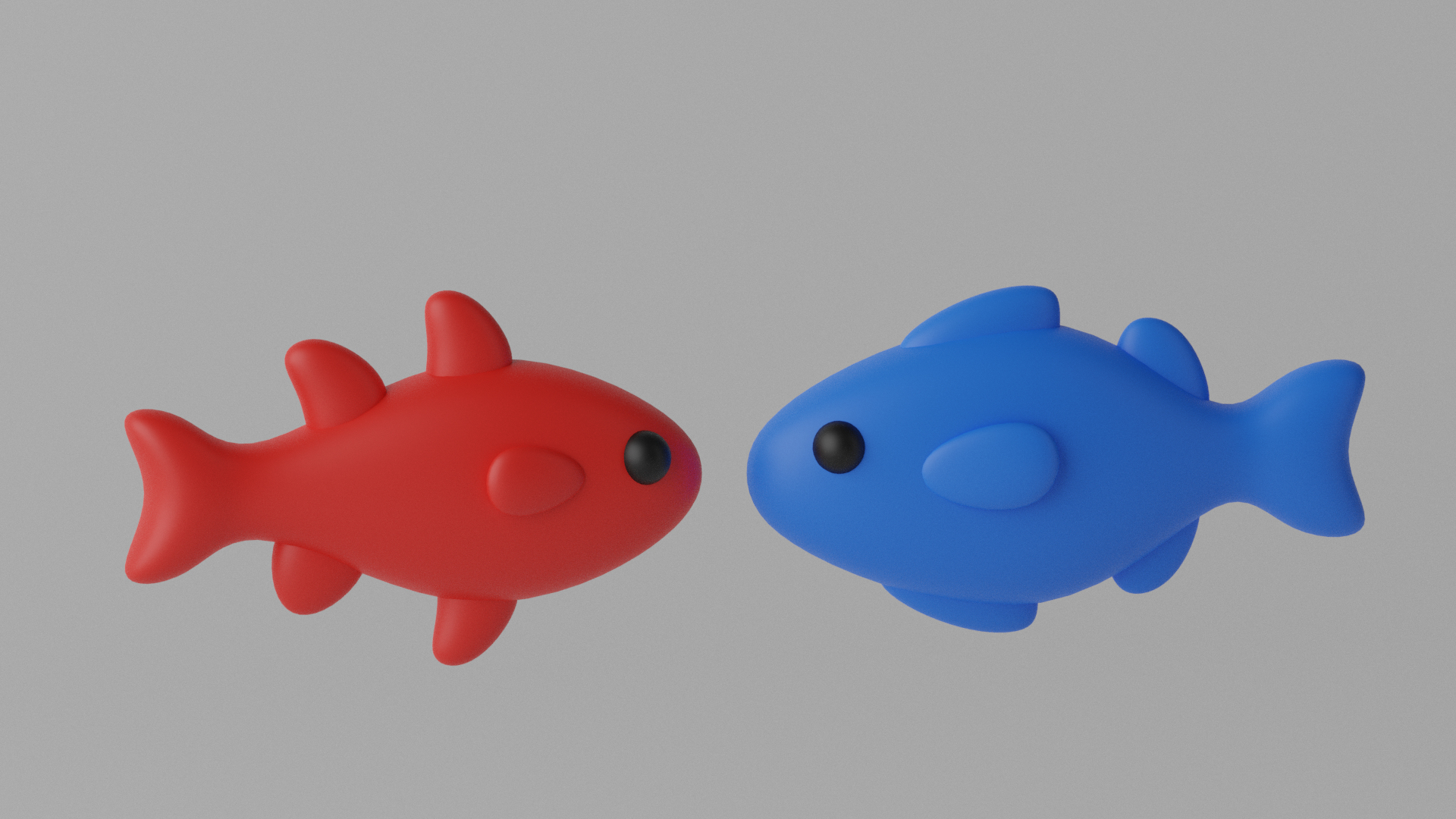 3D Cartoon Cute Fish Model - TurboSquid 2110199