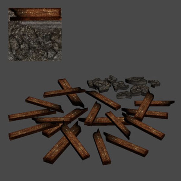 3d glest strategy building model