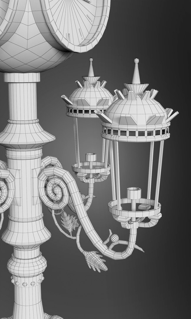 Light Pole 3d Model