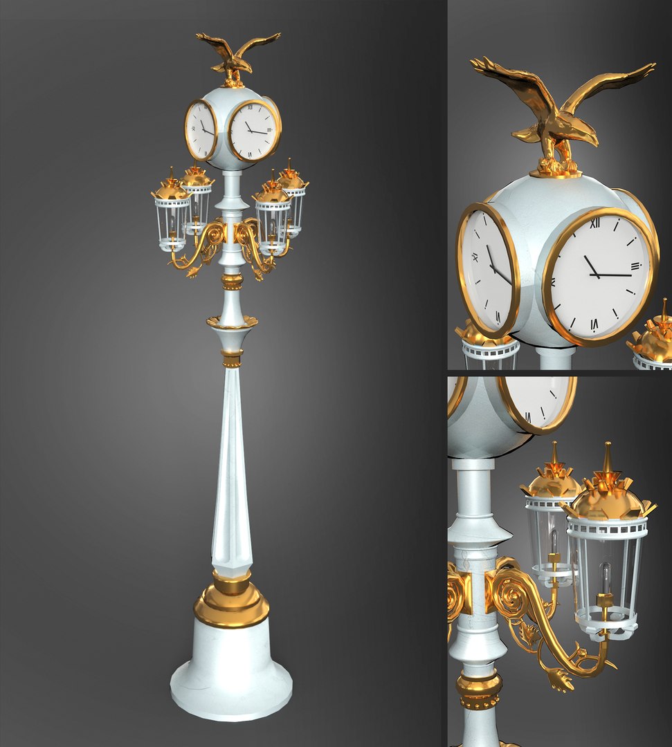 Light Pole 3d Model