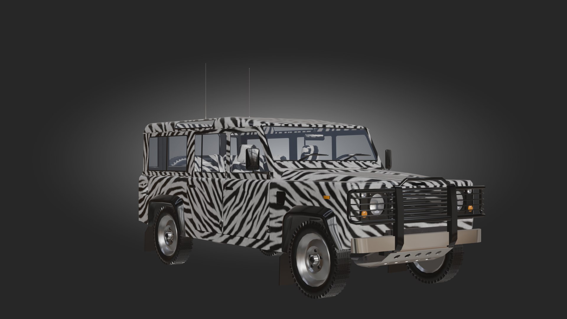 Safari Car 4x4 Low Poly 3D Model Model - TurboSquid 2311642
