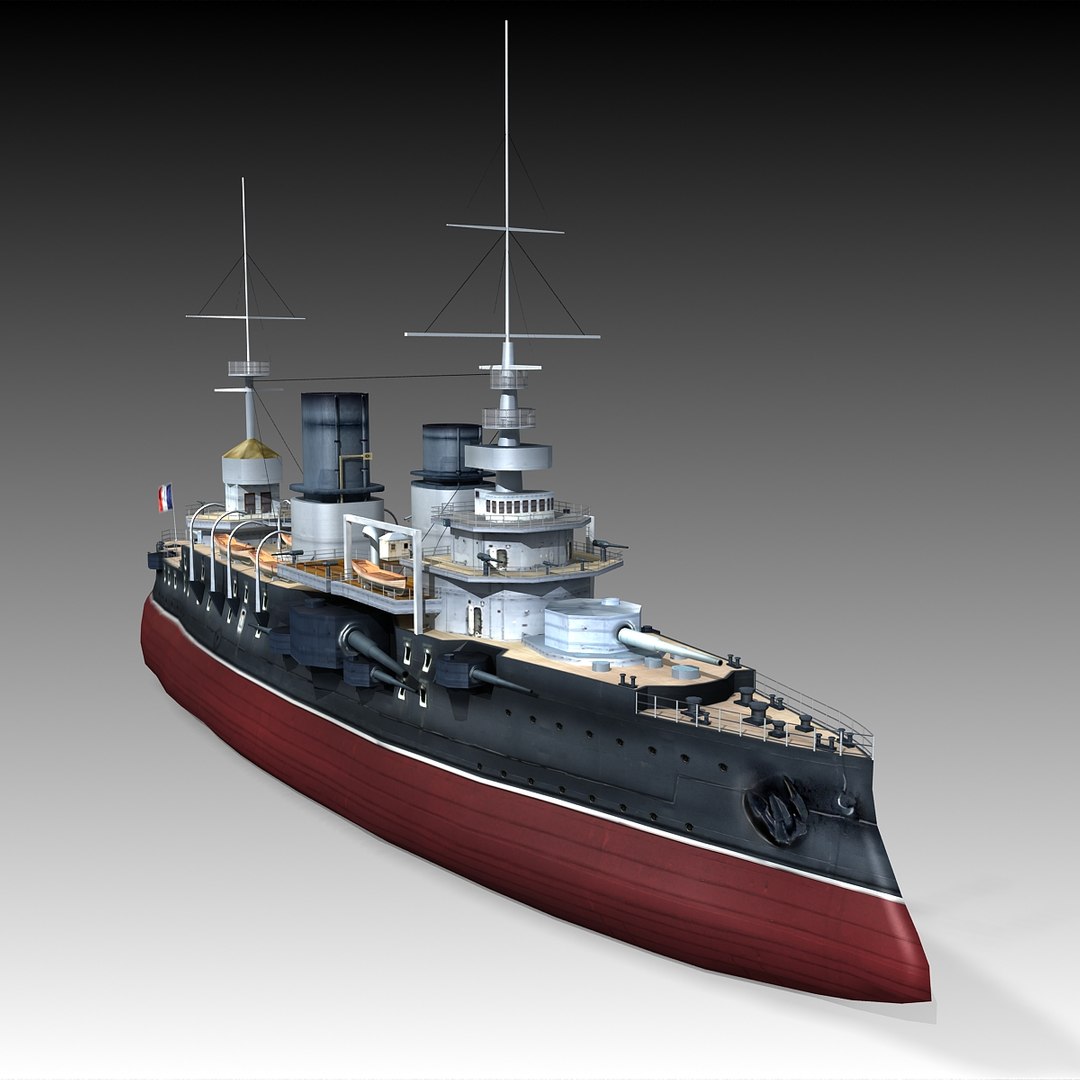 French Battleship Bouvet Gallipoli Max