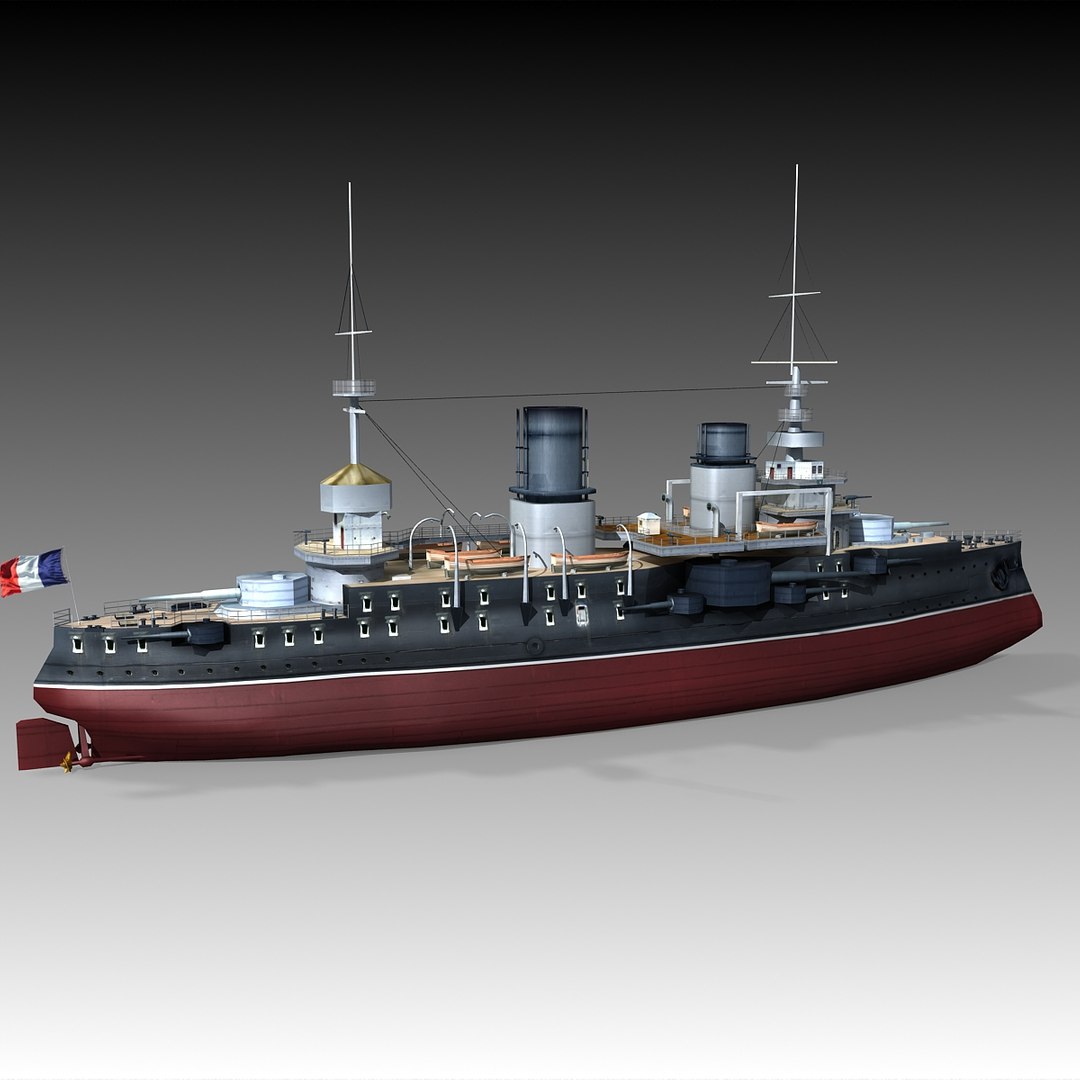 French Battleship Bouvet Gallipoli Max