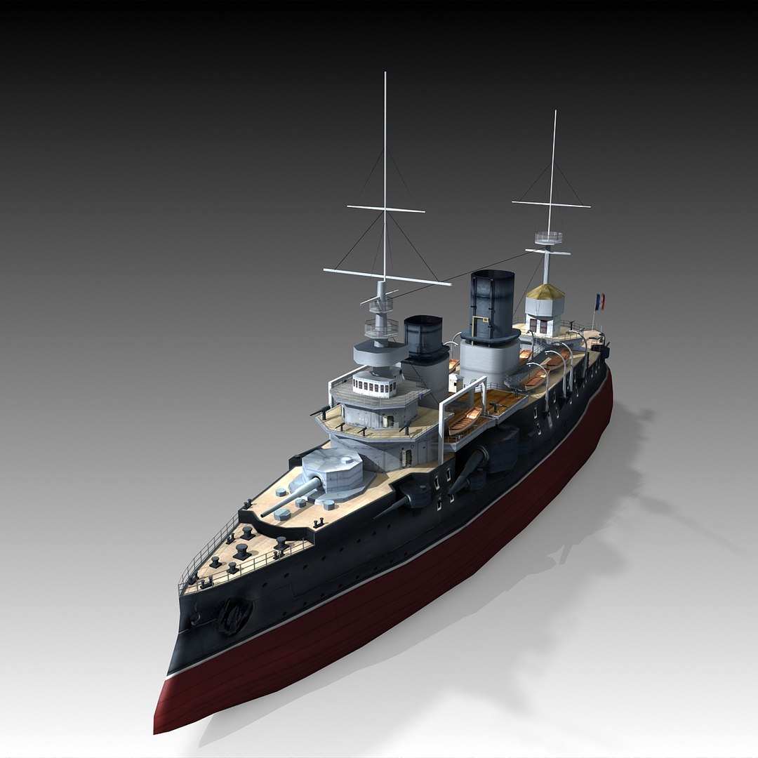 French Battleship Bouvet Gallipoli Max