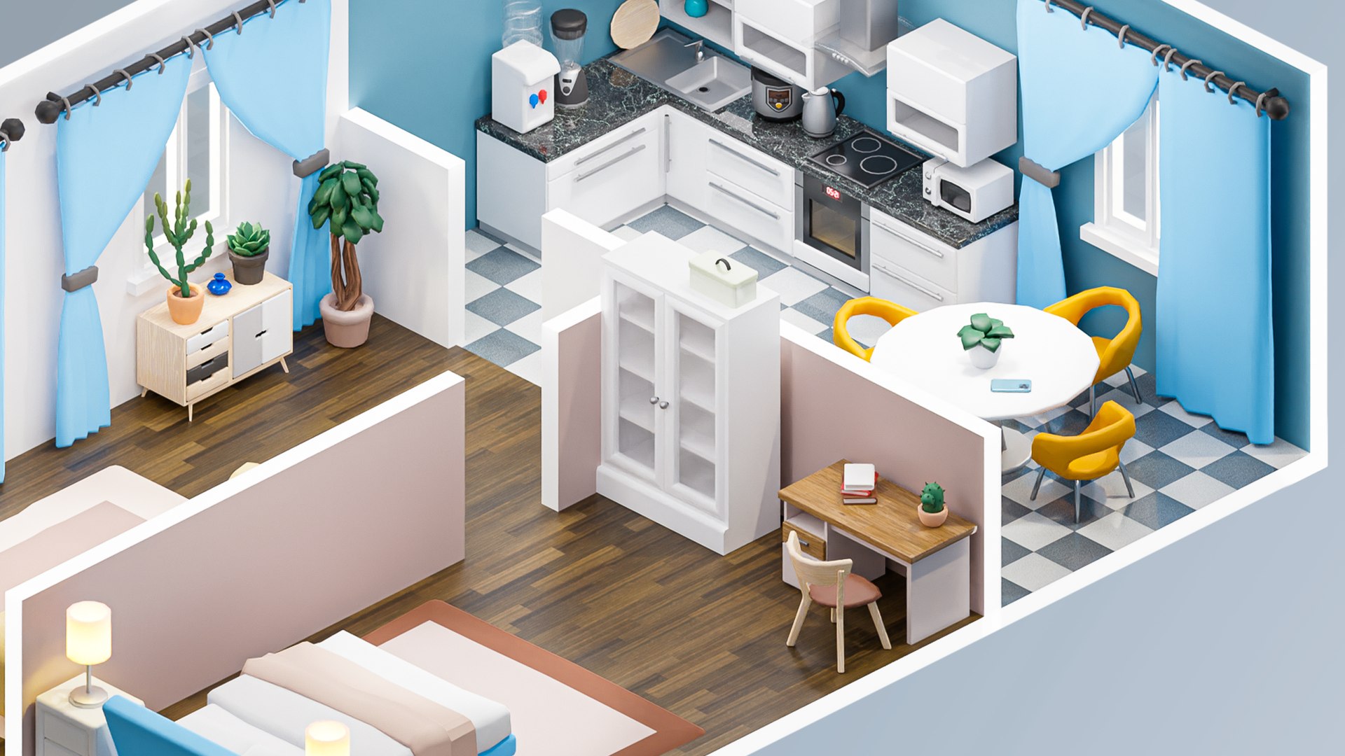 Room 59 3D Model - TurboSquid 2152215