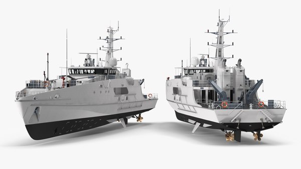 modelo 3d Australian Cape Class Patrol Vessel - TurboSquid 2113280