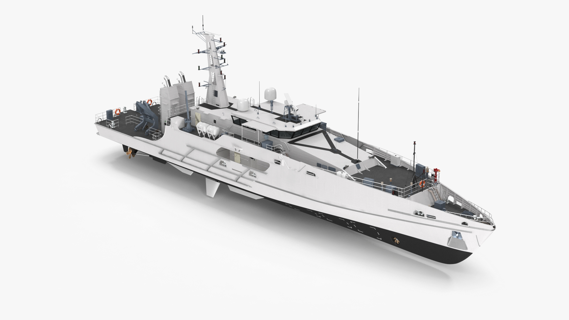 3D Australian Cape Class Patrol Vessel - TurboSquid 2113280