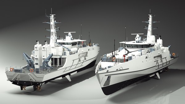 modelo 3d Australian Cape Class Patrol Vessel - TurboSquid 2113280