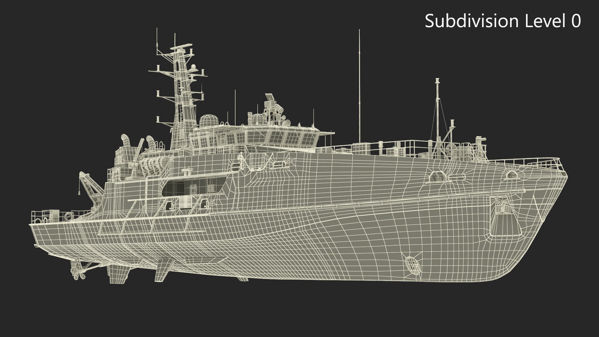3D Australian Cape Class Patrol Vessel - TurboSquid 2113280