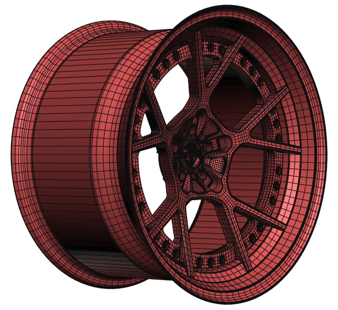 Rotiform Car Wheel 3D Model - TurboSquid 1514658