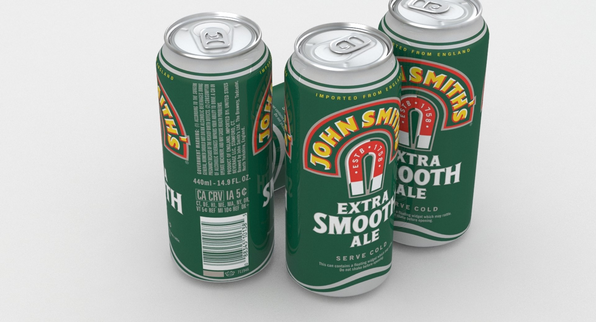 Beer Smooth 3D Model - TurboSquid 1181671